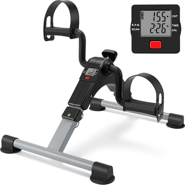 Folding Pedal Cycle - Mini Exercise Cycle For Arm & Leg With Variable ...